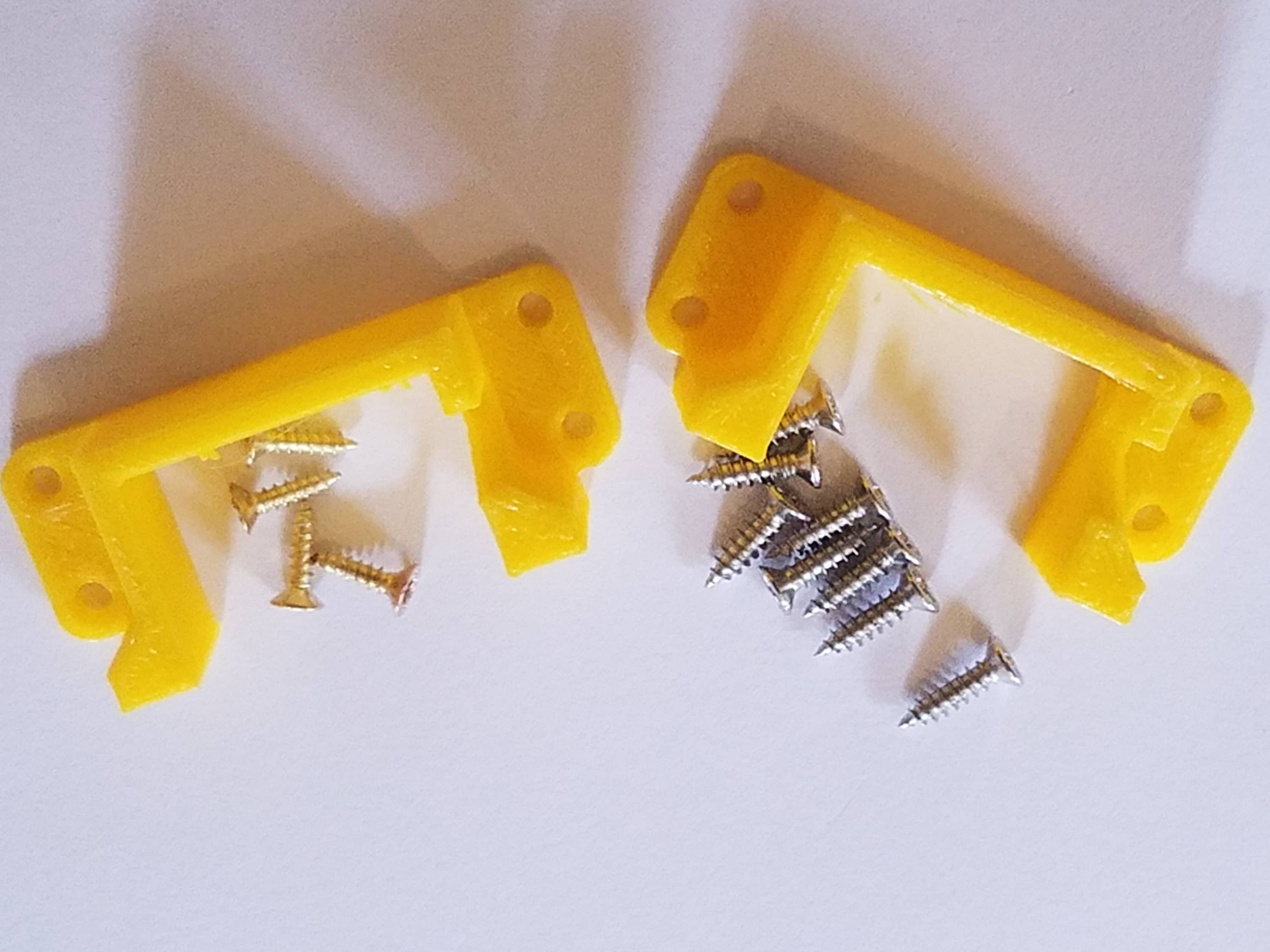 4 Pcs Mini Small Servo SG90 Mount Bracket / Stand Horizontal , 3d ...