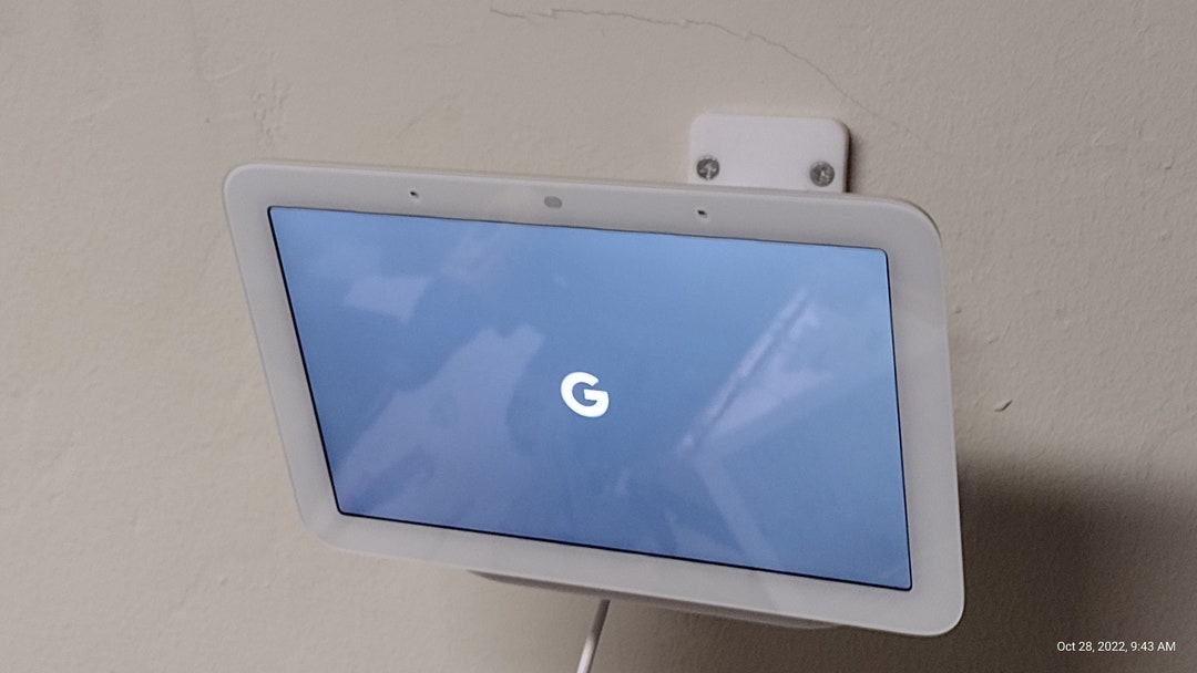 Google Nest Hub 2nd Gen 7" Wall Mount Holder, Flexible, Adjustable ...