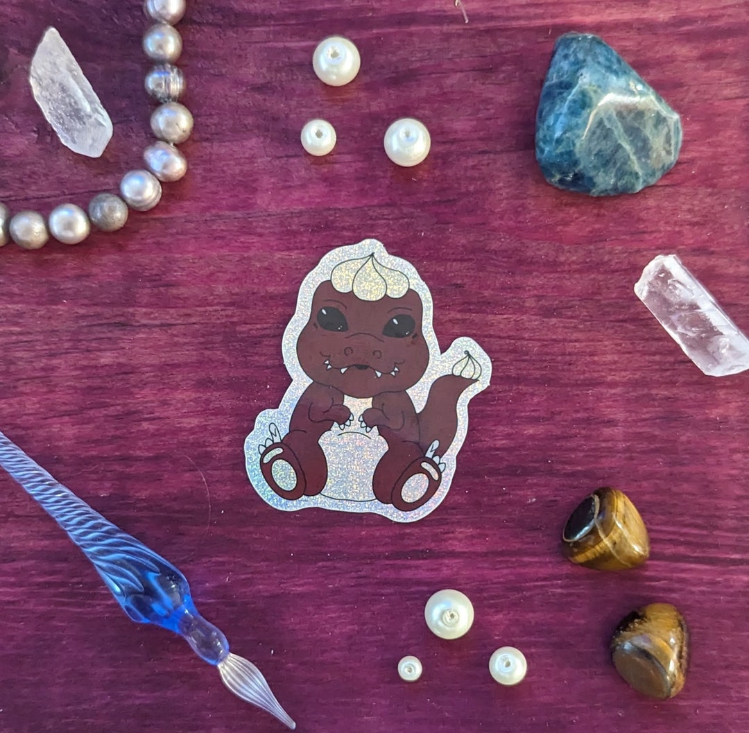 Kawaiinos Red Velvet Raptor Kawaii Dino Dinosaur Velociraptor - Etsy