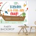 Fishing Theme Backdrop, Editable Fishing Banner, Boy Decorations ...