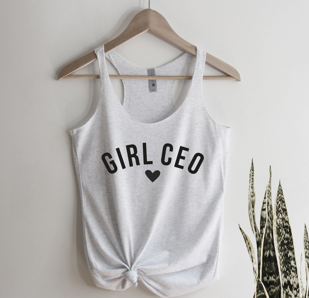 Girl CEO Tank Top Women Empowerment Tank Top Lady Boss Tank - Etsy