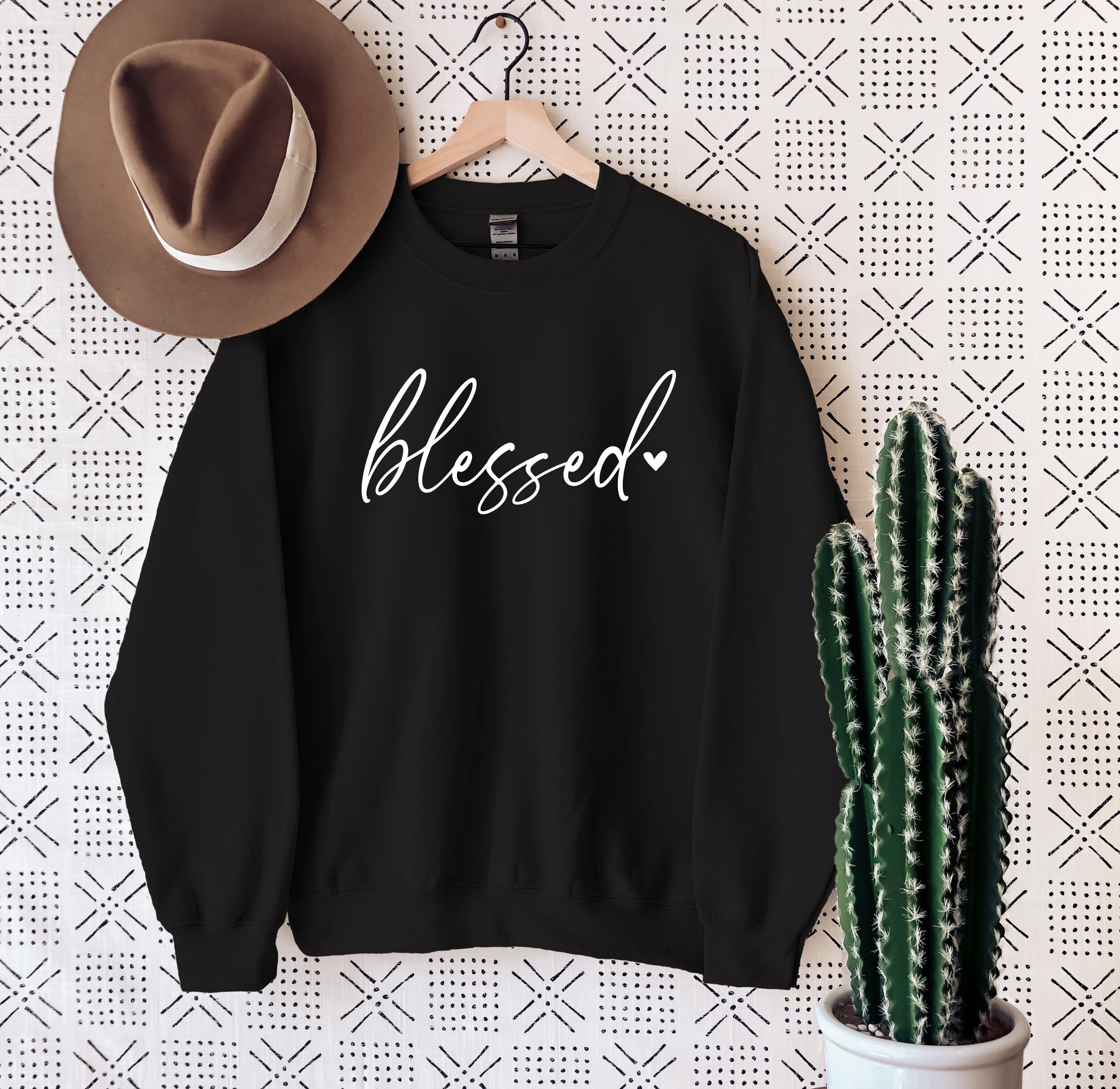Blessed Sweatshirt: Inspirational Women's Crewneck - Etsy