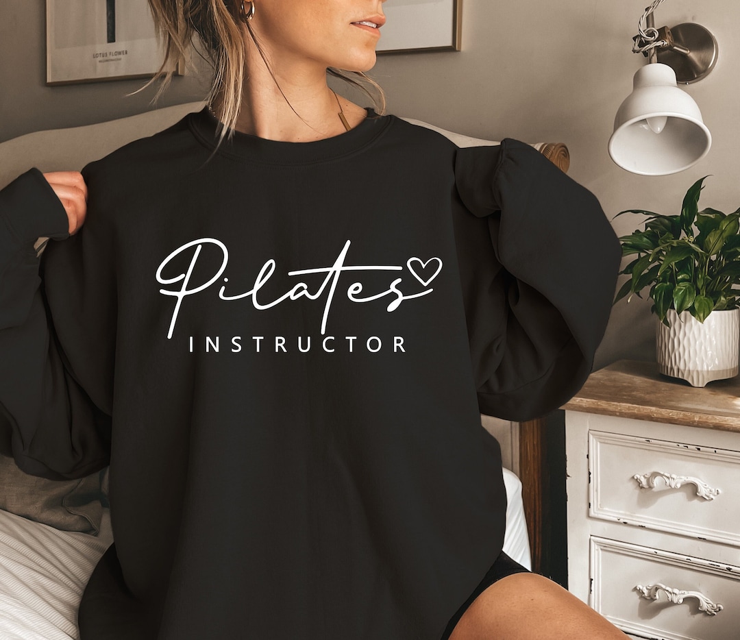 Pilates Instructor Sweatshirt: Gildan Fleece Crewneck - Etsy