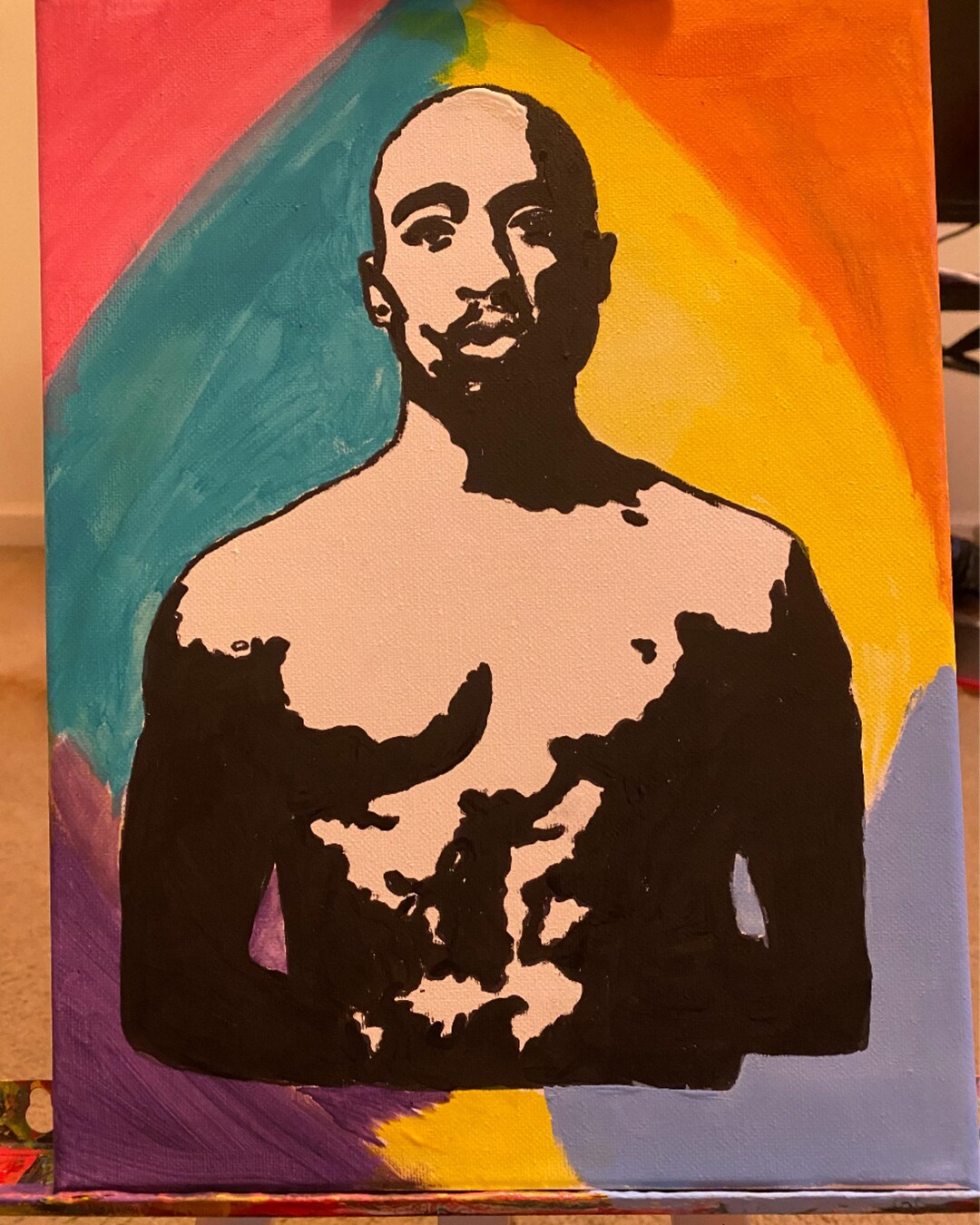 Tupac Silhouette - Etsy