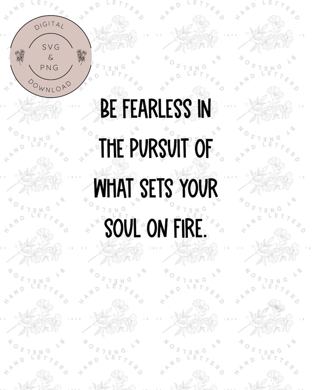 Soul on Fire SVG PNG Files, Motivational Svg, Self Love Png ...