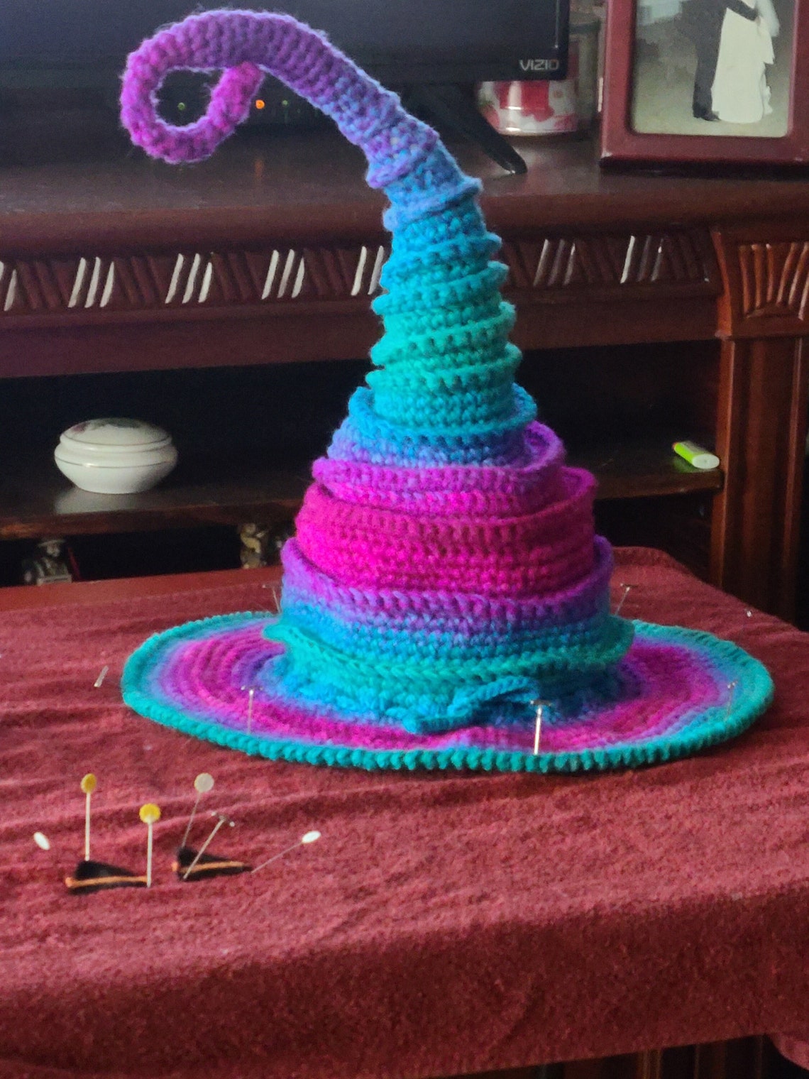 Twisted Witches Hat - Etsy