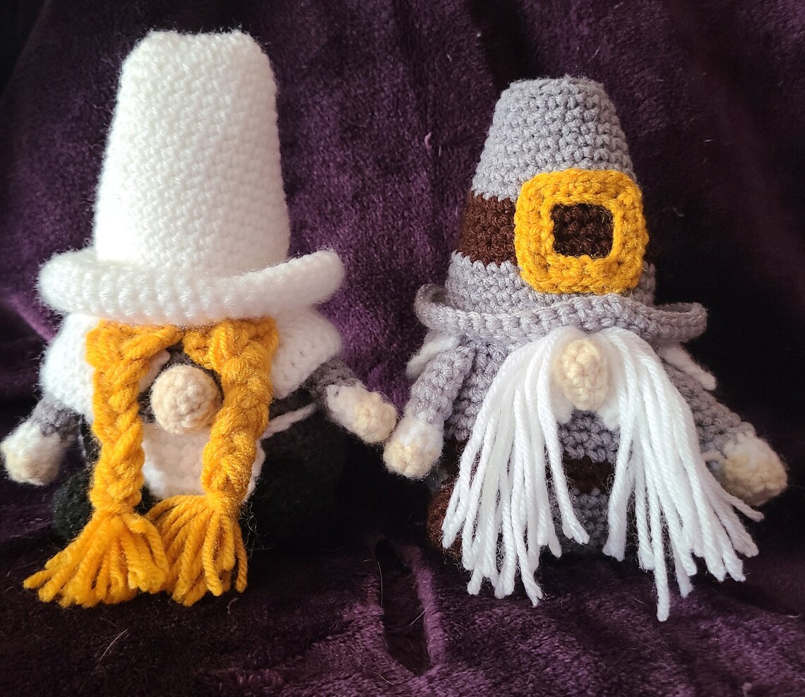 Pilgrim Knomes - Etsy