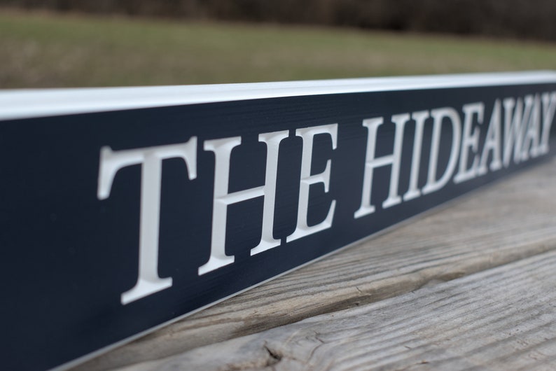 Personalized Carved Quarterboard Sign Custom Personalized - Etsy