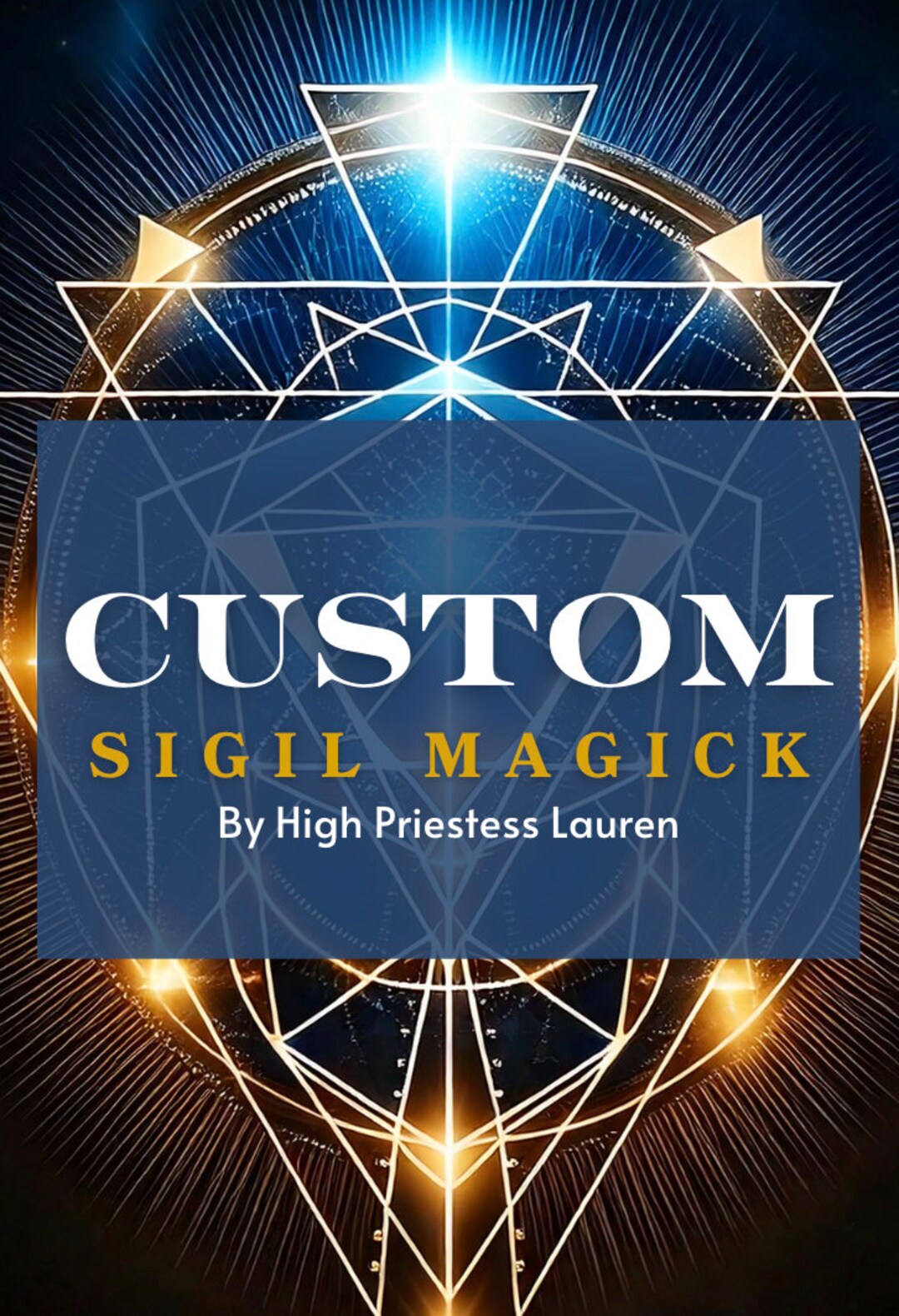 Personalized Custom Celestial Sigil Magick - Made to Order - 24-hour ...