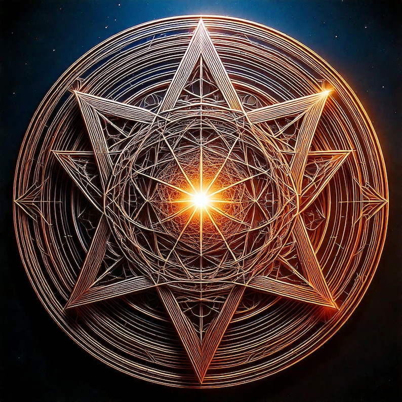 Personalized Custom Celestial Sigil Magick - Made to Order - 24-hour ...