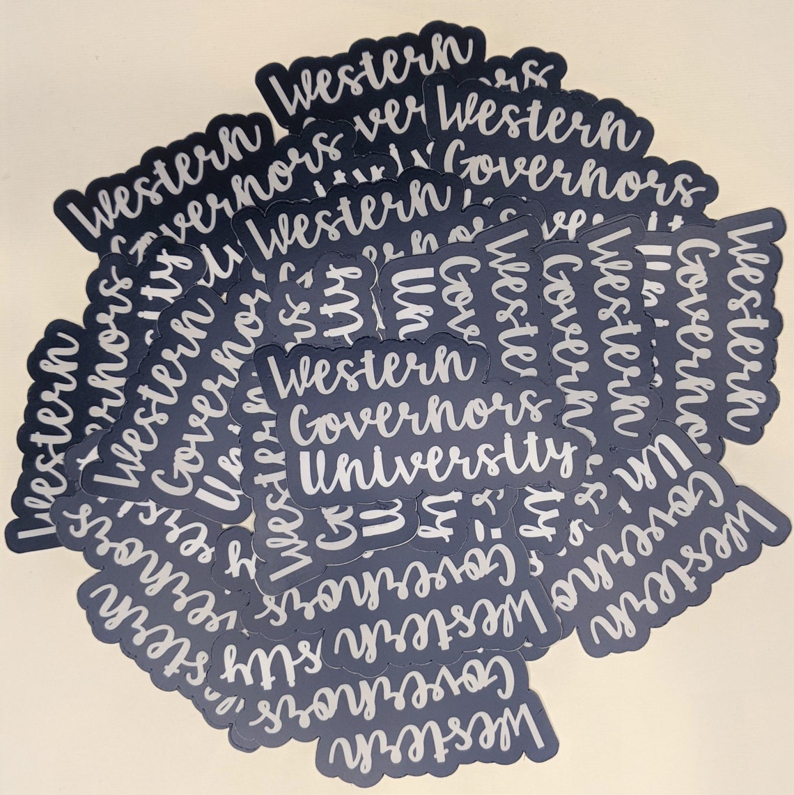 WGU Vinyl Sticker | Western Governors University Night Owls - Etsy
