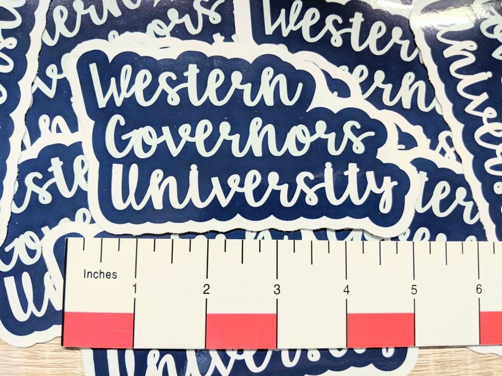 WGU Vinyl Sticker | Western Governors University Night Owls - Etsy