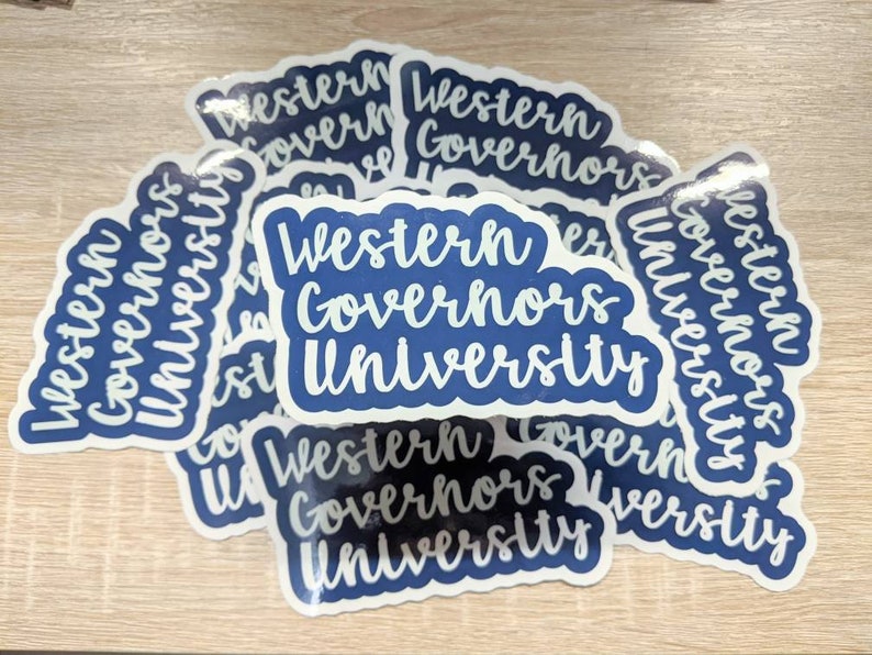 WGU Vinyl Sticker | Western Governors University Night Owls - Etsy