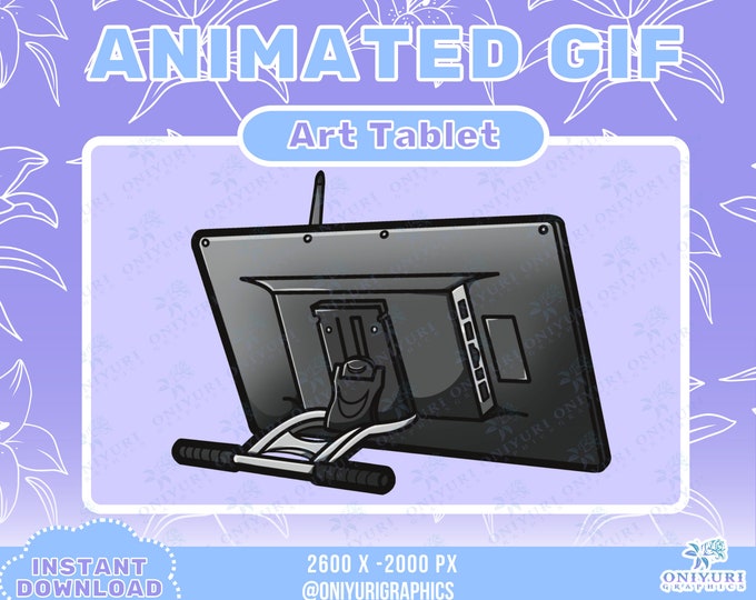 Vtuber PNG Tuber Asset iPad TABLET With Stand Drawing Tablet - (6 ...