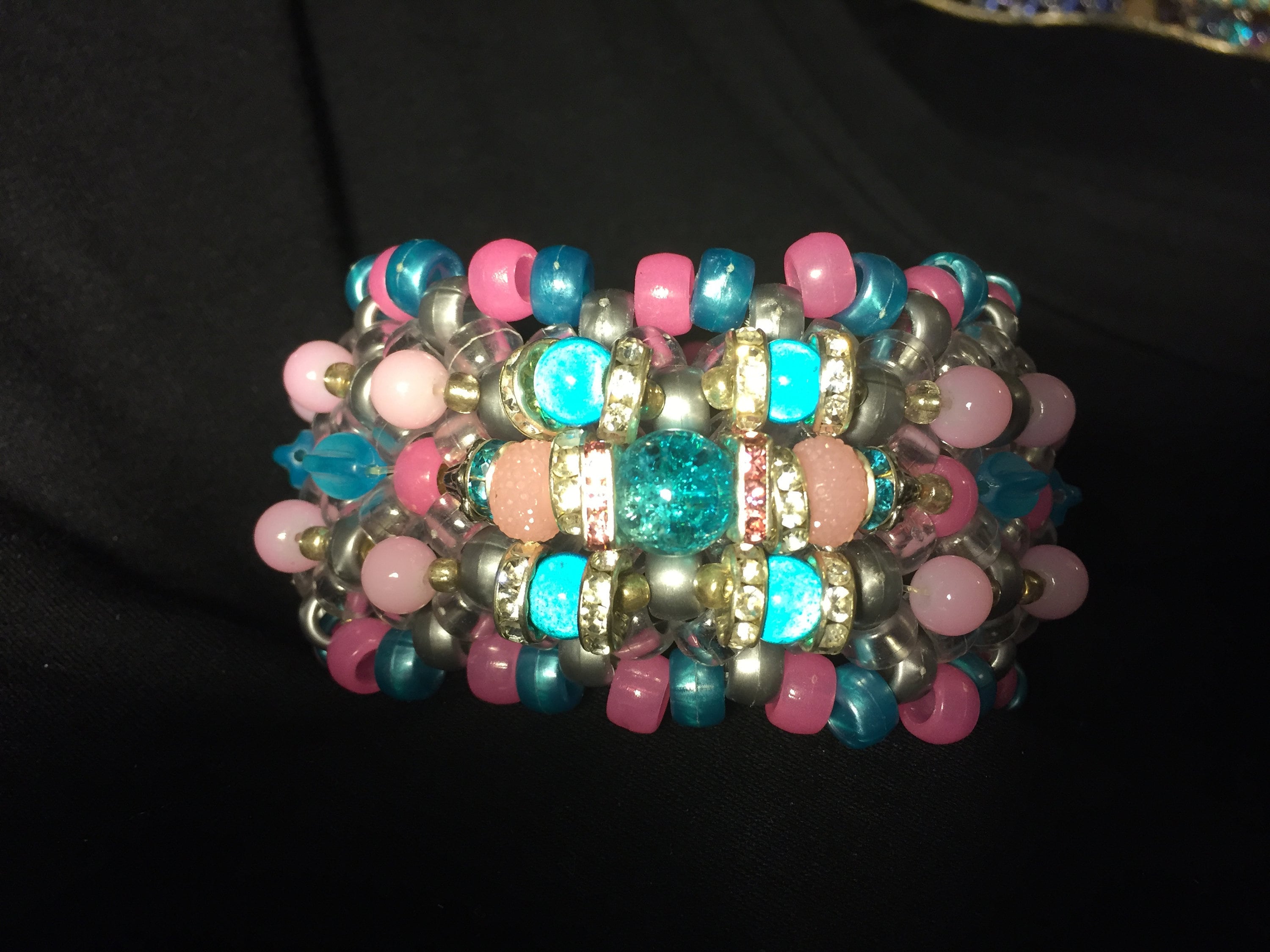 X-base Kandi Jewerly Cuff - Etsy