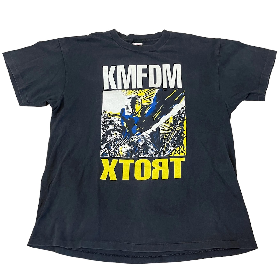 Vintage KMFDM 1996 XTORT T-shirt German Rock Band Tee 90s - Etsy