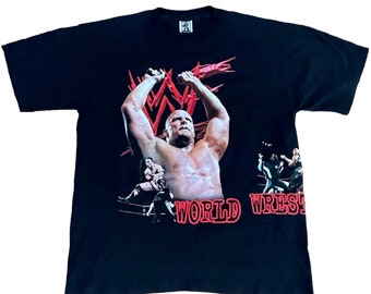 Vintage Kane Wwf Shirt - Etsy