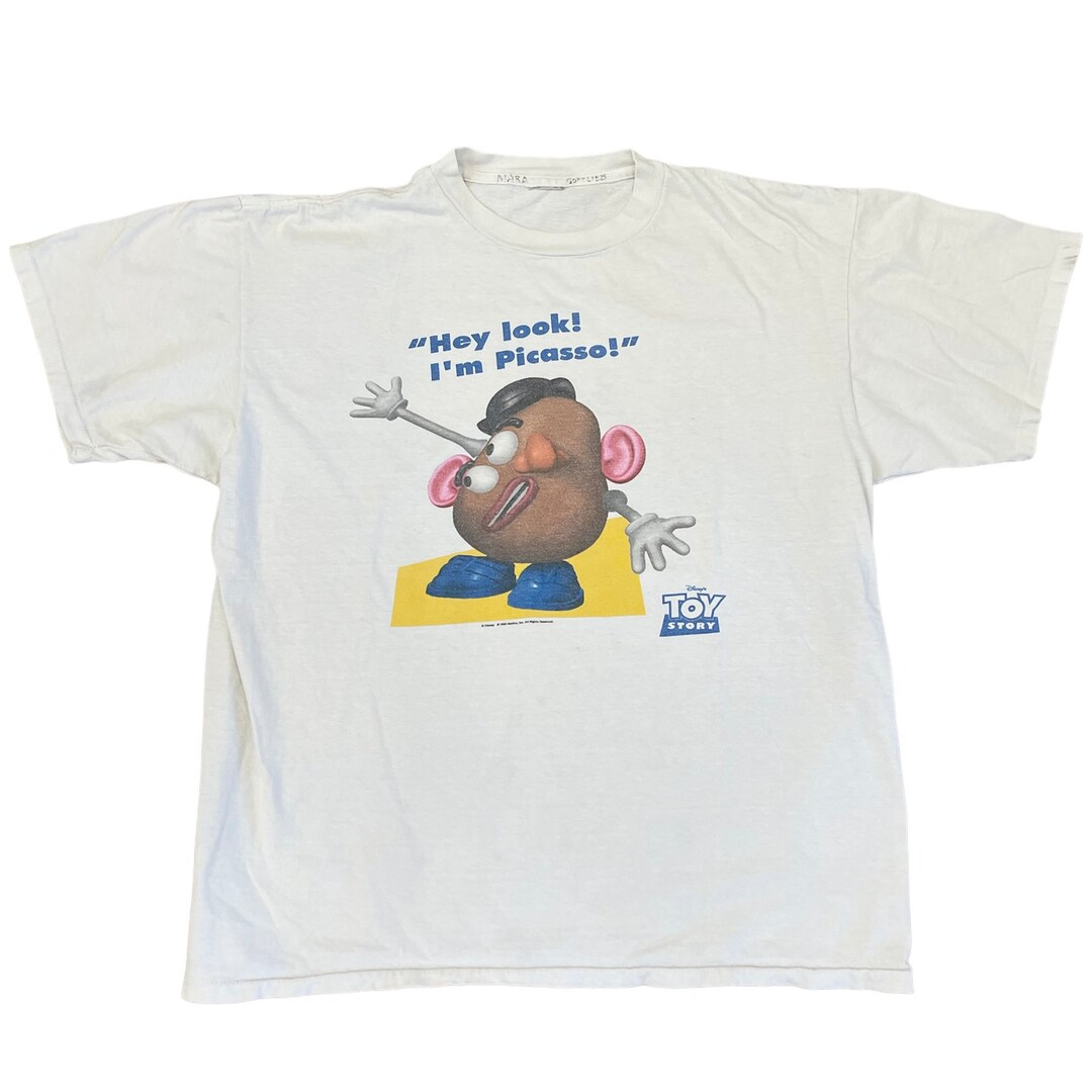 Vintage Toy Story Mr Potato Head Im Picasso 1995 T-shirt - Etsy