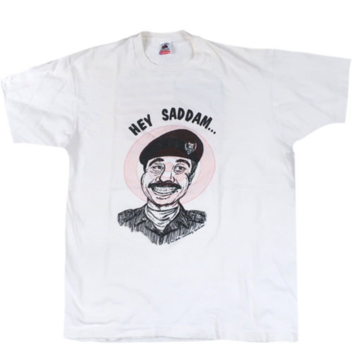 Vintage Hey Saddam Hussein T-shirt 1990 Operation Desert - Etsy