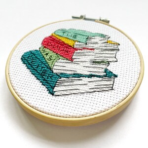 Stack of Books 'the Book Was Better' Cross Stitch Pattern - Etsy