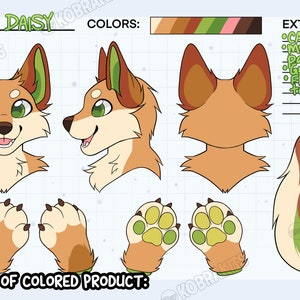 Fursuit Reference Base wolf - Etsy
