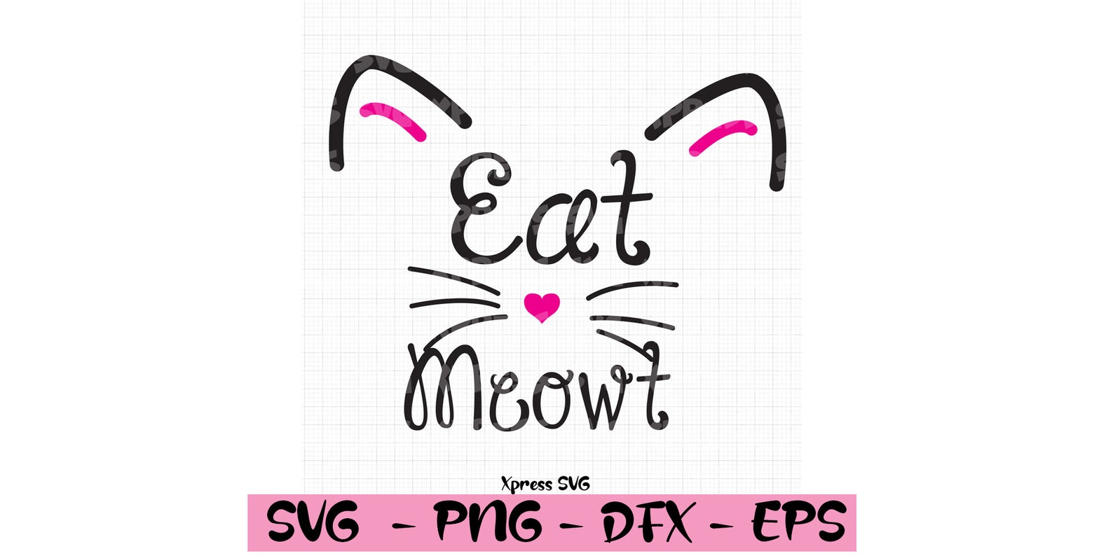 Eat Meowt Me Out Cat Lover Cat Meow Funny Adult | Etsy