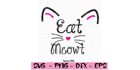 Eat Meowt Me Out Cat Lover Cat Meow Funny Adult | Etsy
