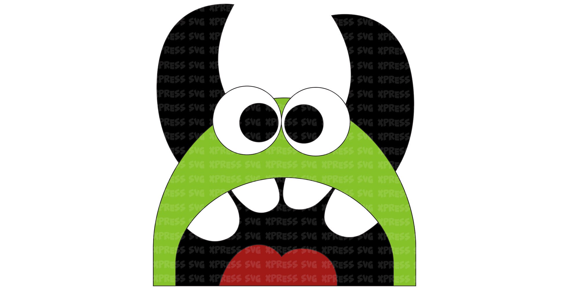 Cute Silly Monster SVG PNG Digital Download Cut File - Etsy