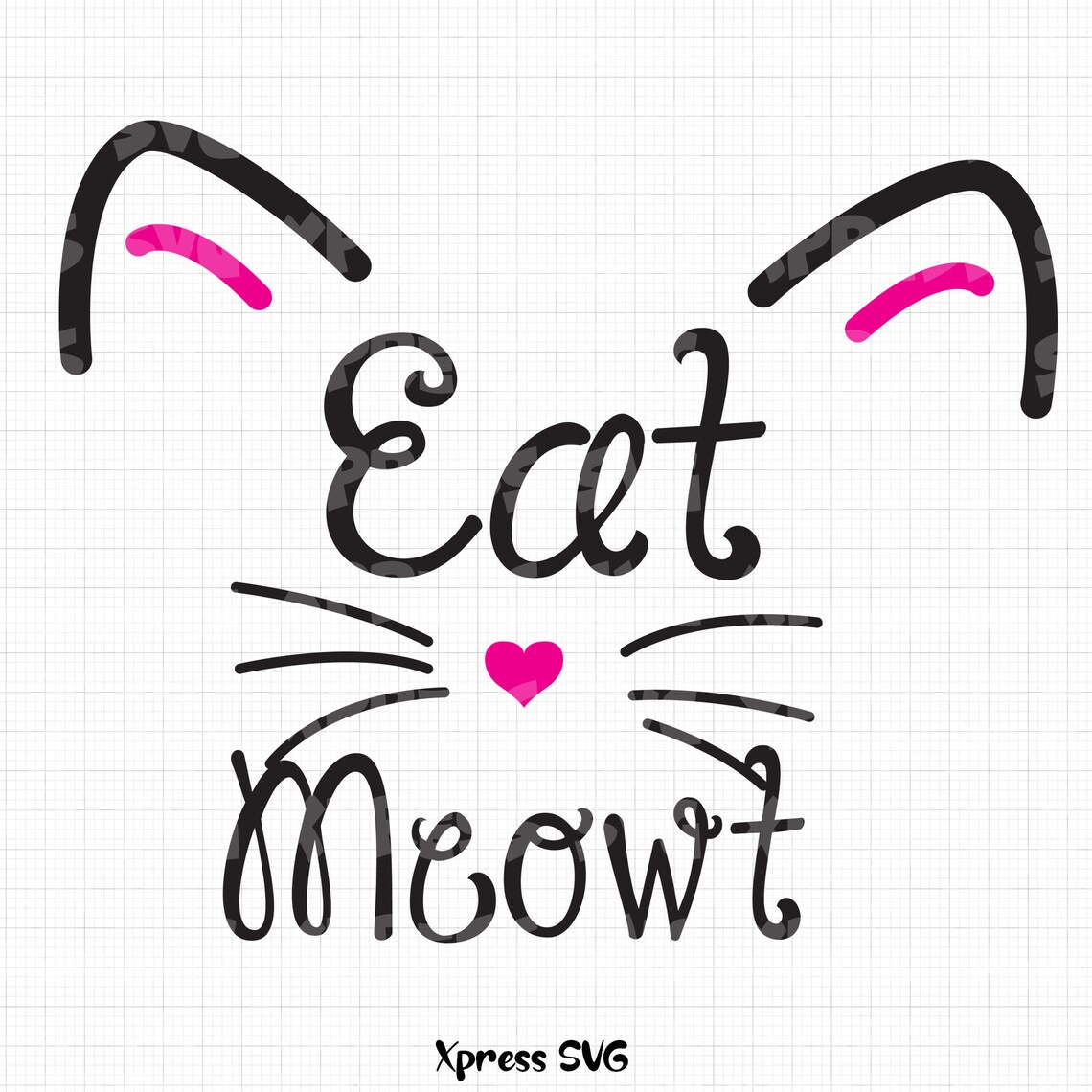 Eat Meowt Me Out Cat Lover Cat Meow Funny Adult | Etsy