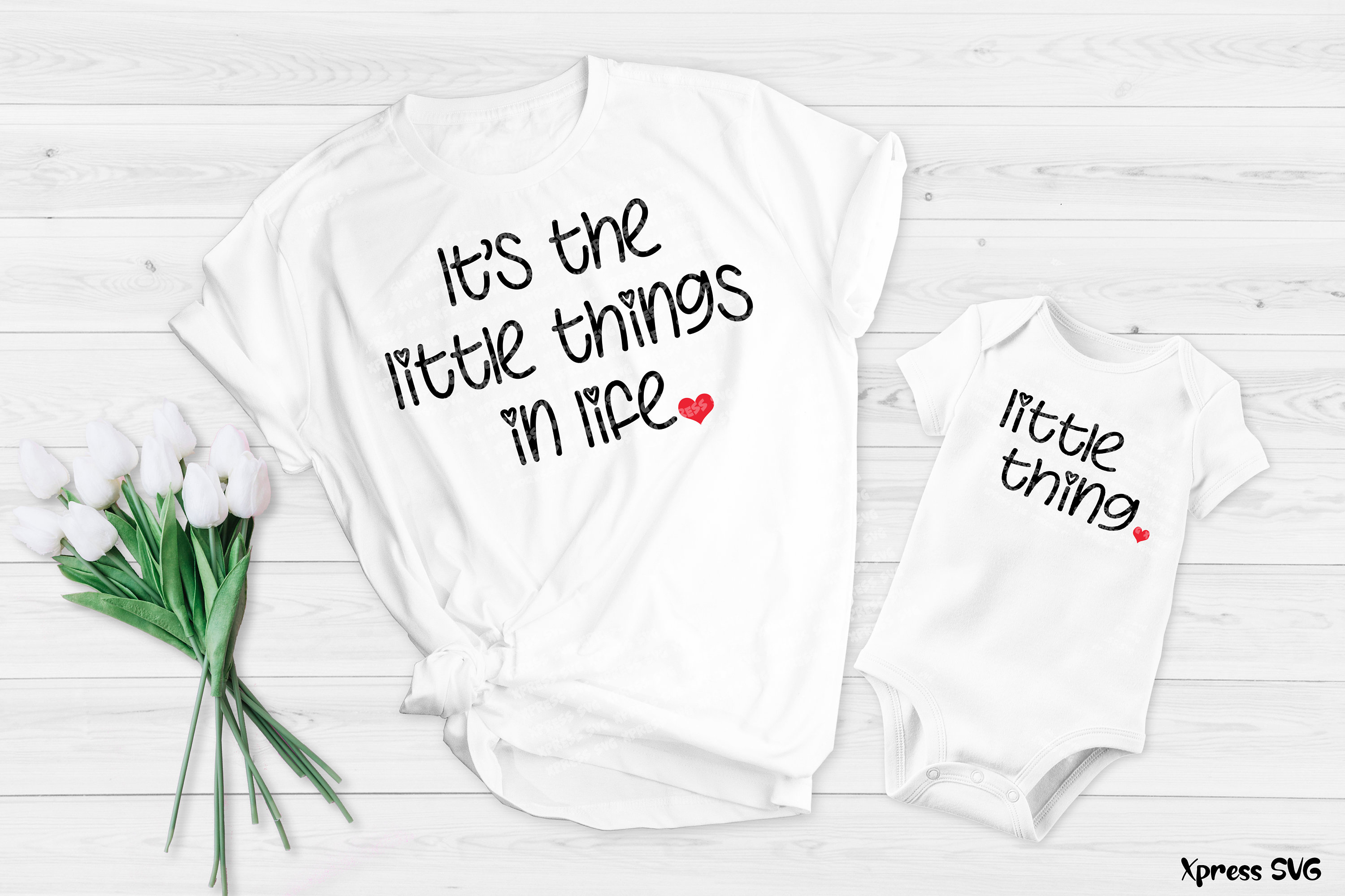 It's the Little Things in Life Mommy & Me Mommy to Be | Etsy