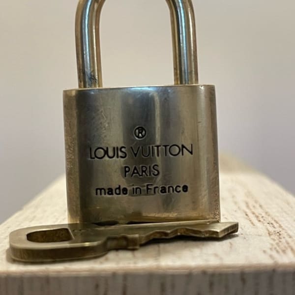 Authentic Louis Vuitton Lock - Etsy