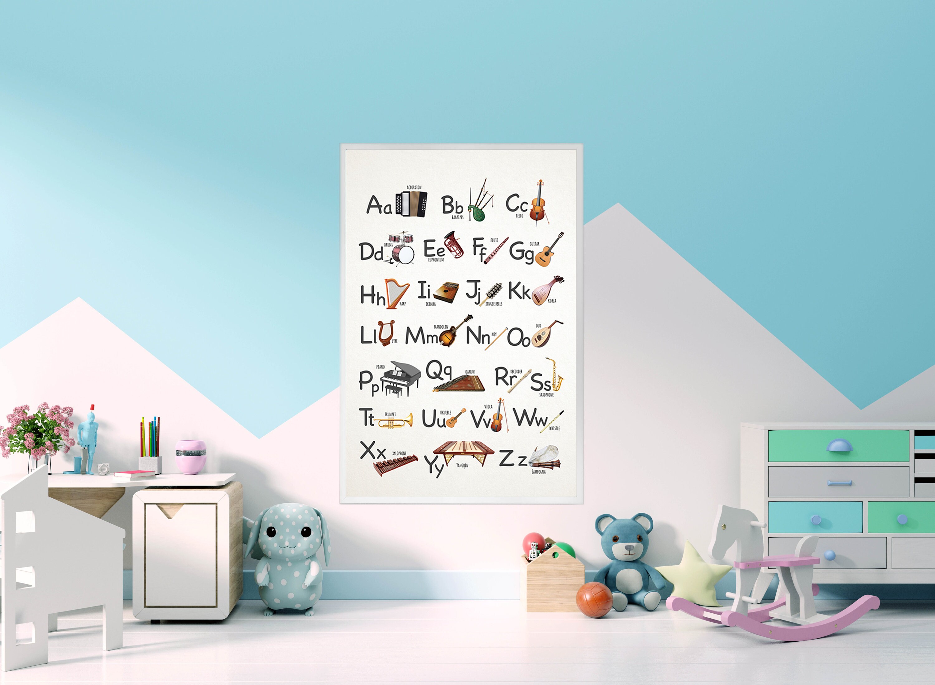 Musical Instruments Alphabet - CAPS and Lower Case - Instruments ...