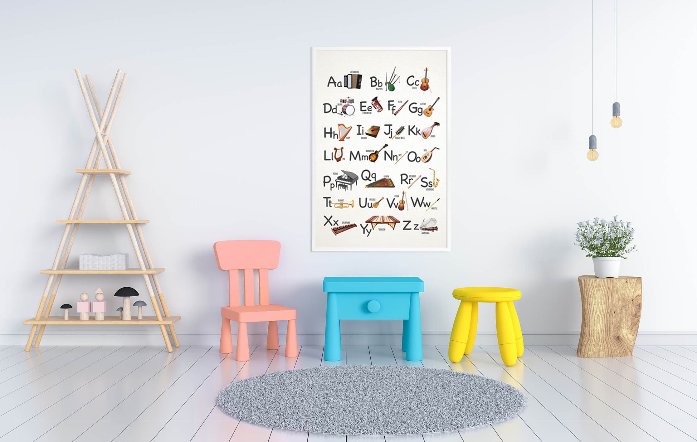 Musical Instruments Alphabet - CAPS and Lower Case - Instruments ...