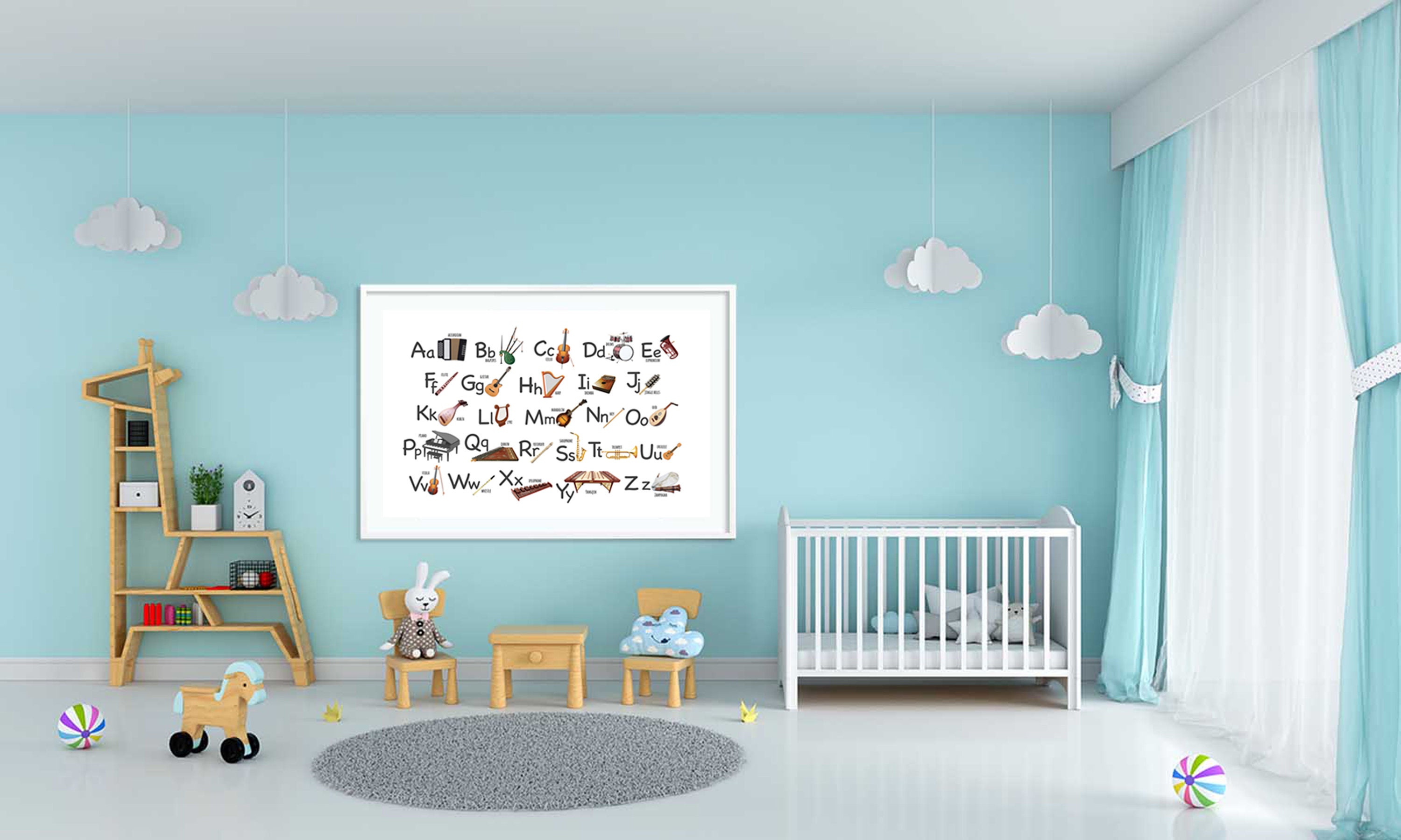 Musical Instruments Alphabet - Printable Alphabet - Instruments ...