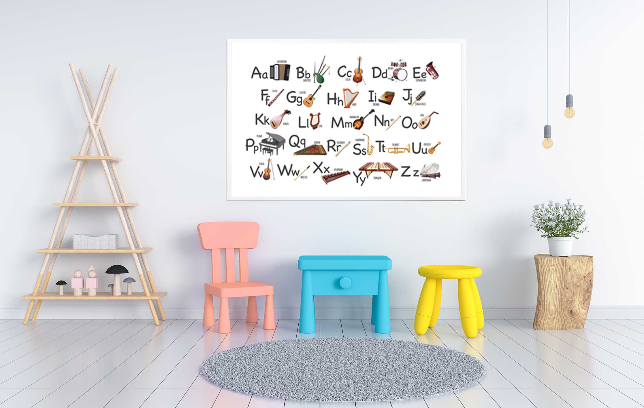 Musical Instruments Alphabet - Printable Alphabet - Instruments ...