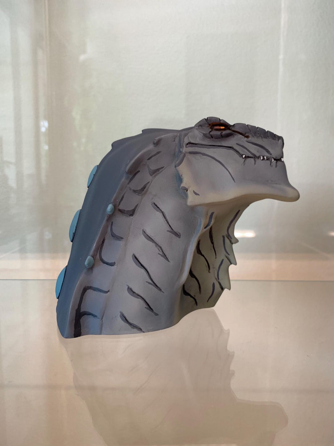 Godzilla 1998 the Animated Series Custom Statue Bust Zilla Jr - Etsy