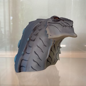 Godzilla 1998 the Animated Series Custom Statue Bust Zilla Jr - Etsy