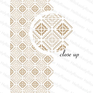 Home Sweet Home - Minimal Hmong Art Print - Hmong Pattern Motif - Etsy
