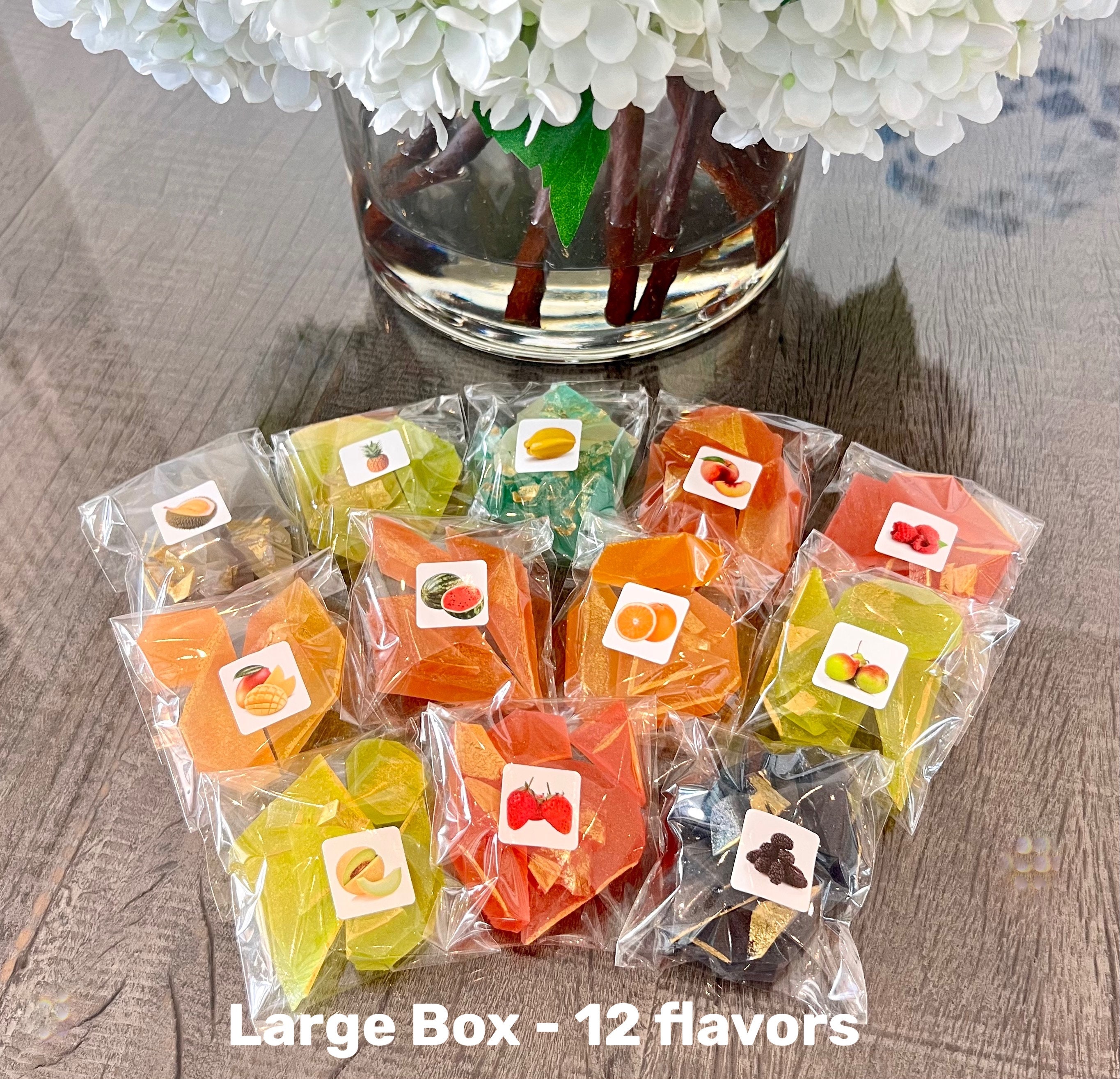 All Natural Kohakutou Japanese Crystal Candy Choose Flavor - Etsy UK