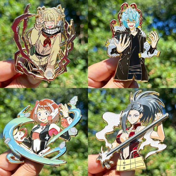 My Hero Academia Enamel Pin - Etsy