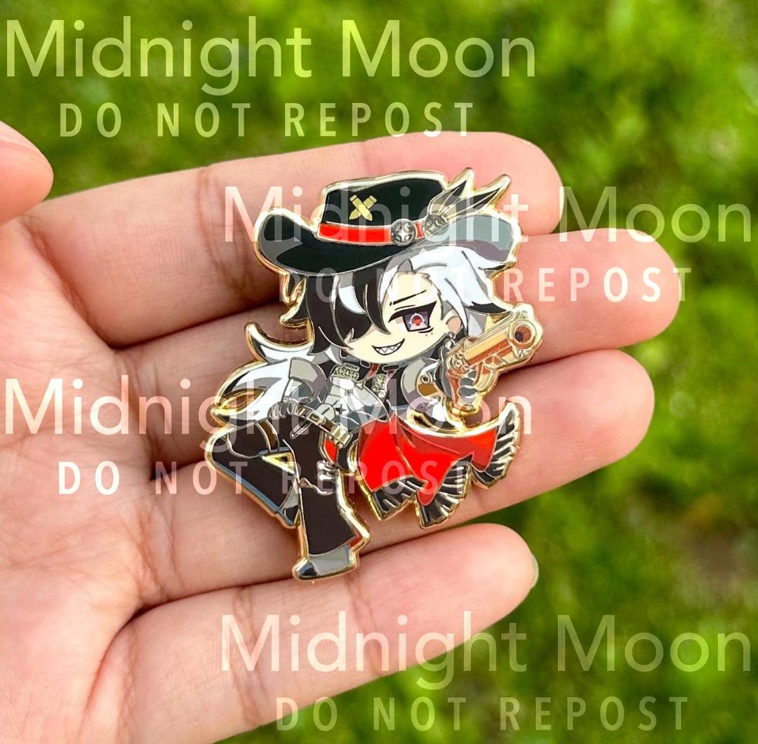 Chibi Boothill Honkai Star Rail Enamel Pin - Etsy