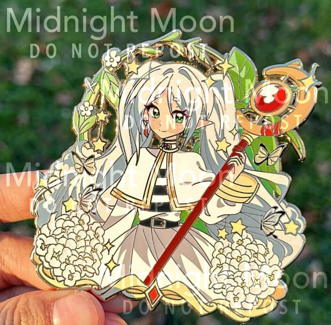 Frieren Enamel Pin - Etsy