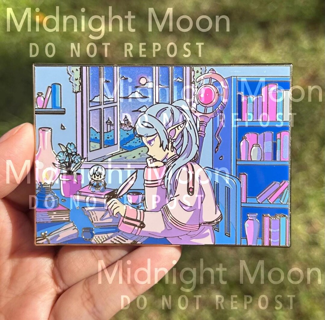 Frieren Lofi Enamel Pin - Etsy