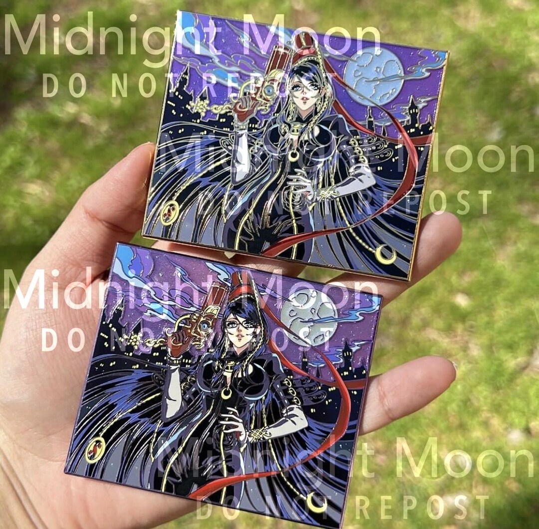 Bayonetta Enamel Pin - Etsy