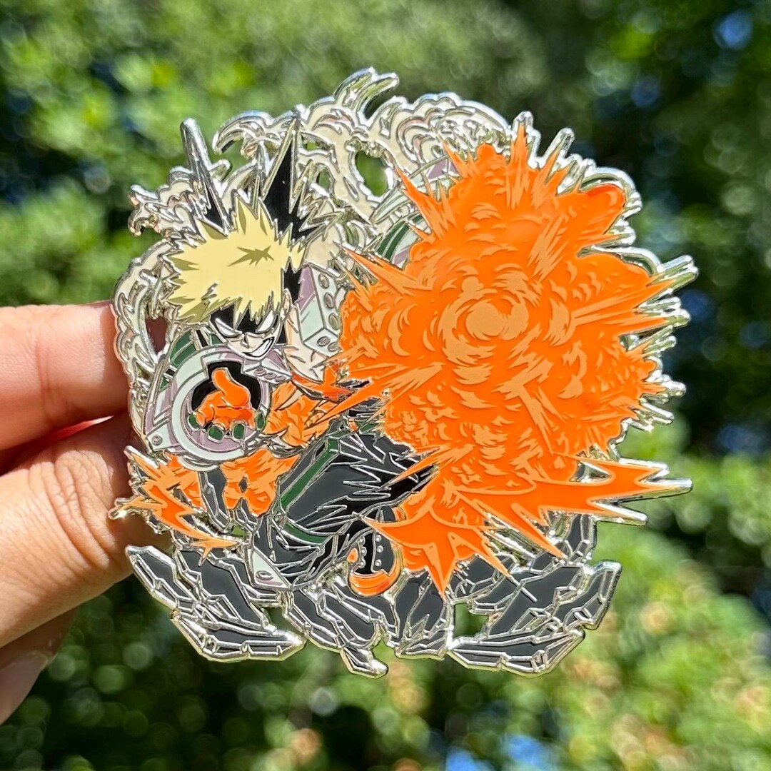 Bakugo MHA Enamel Pin - Etsy