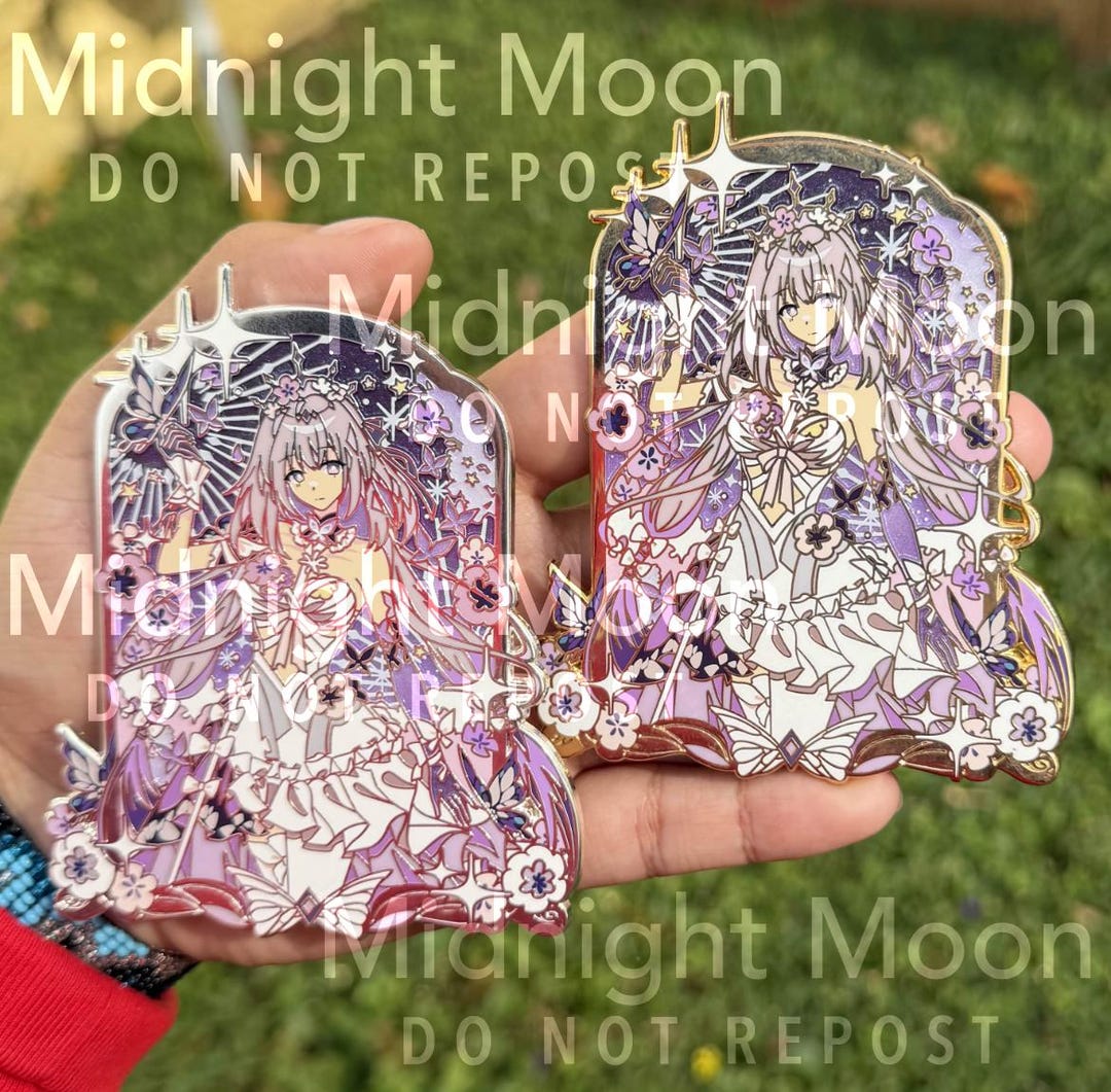 HSR Honkai Star Rail Castorice Enamel Pin - Etsy