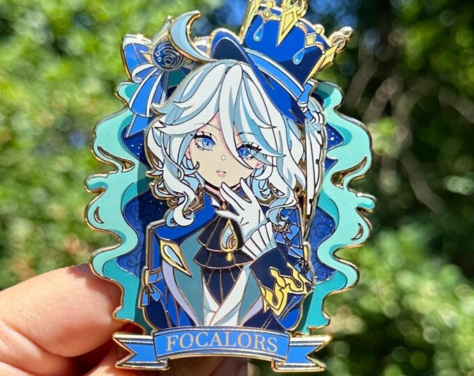 Focalors/furina Genshin Impact Enamel Pin • - Etsy