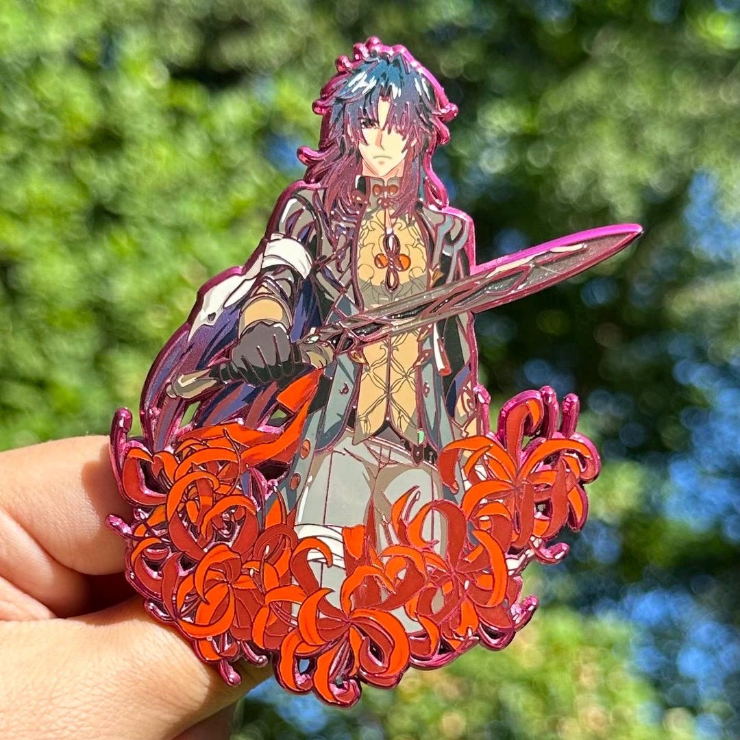 Blade Hsr Honkai Star Rail Enamel Pin - Etsy
