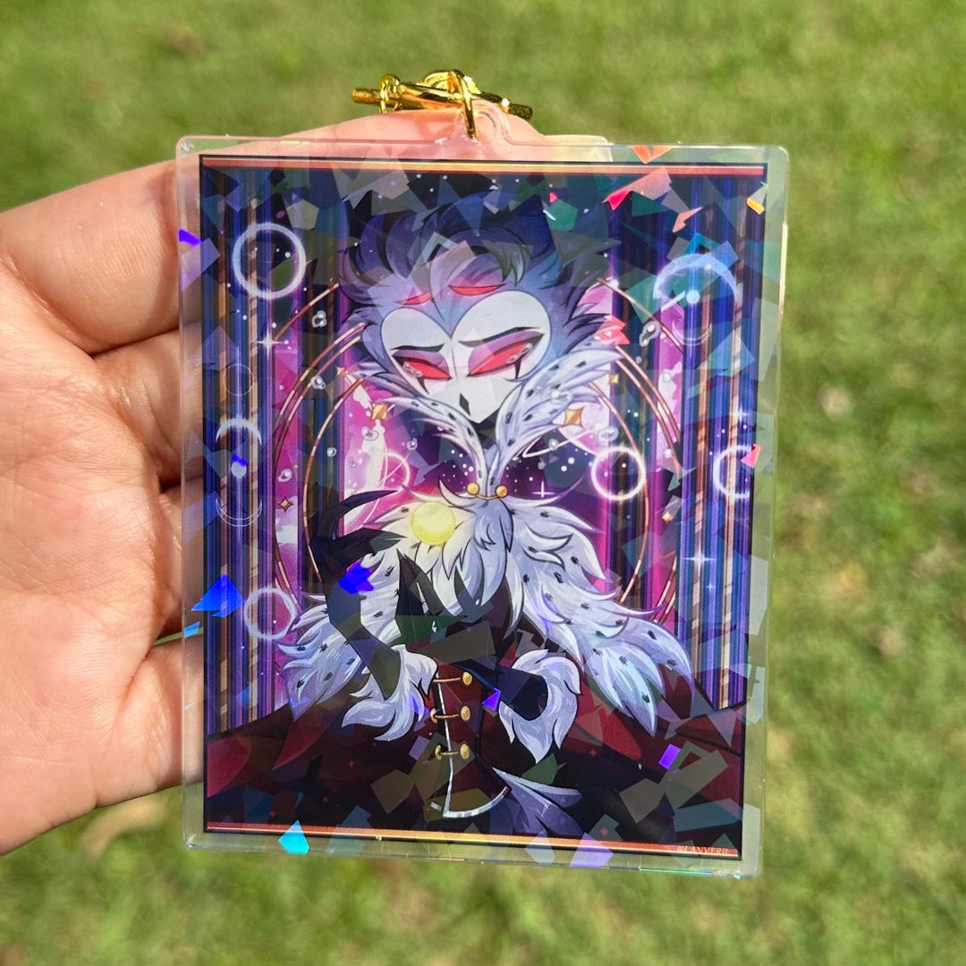 Stolas Helluva Boss Acrylic Keychain - Etsy