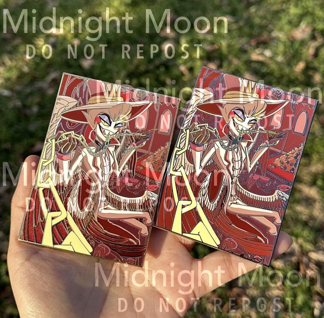 Lucifer HH Enamel Pin - Etsy